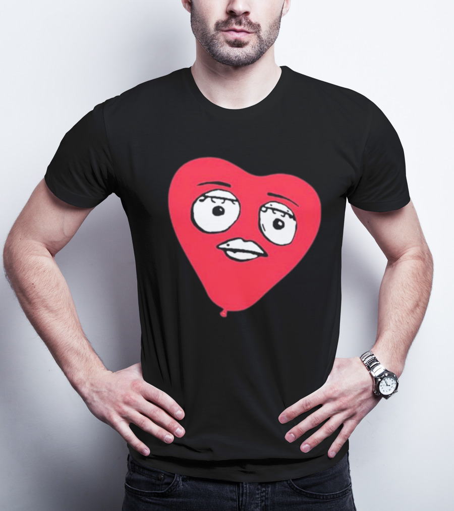 God Forbid James Marriott Heart Balloon Face T-Shirt