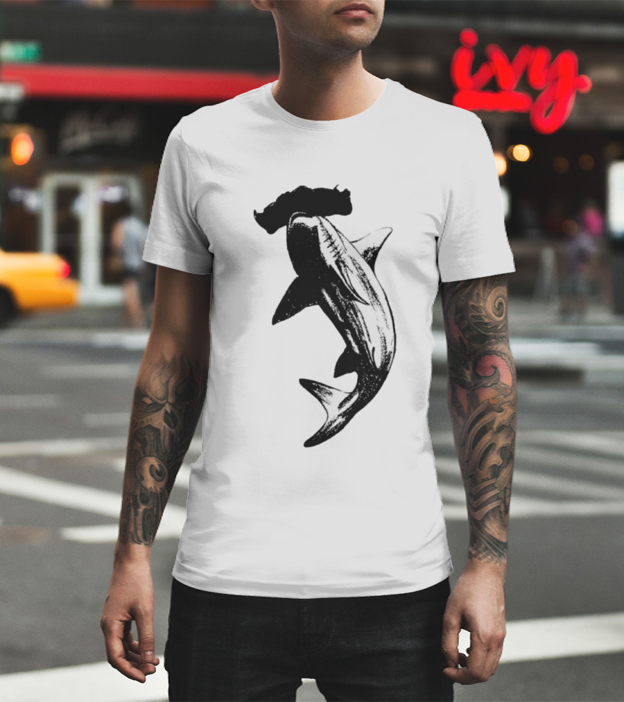 Hammerhead Shark Wildlife Aquatic Cool T-Shirt