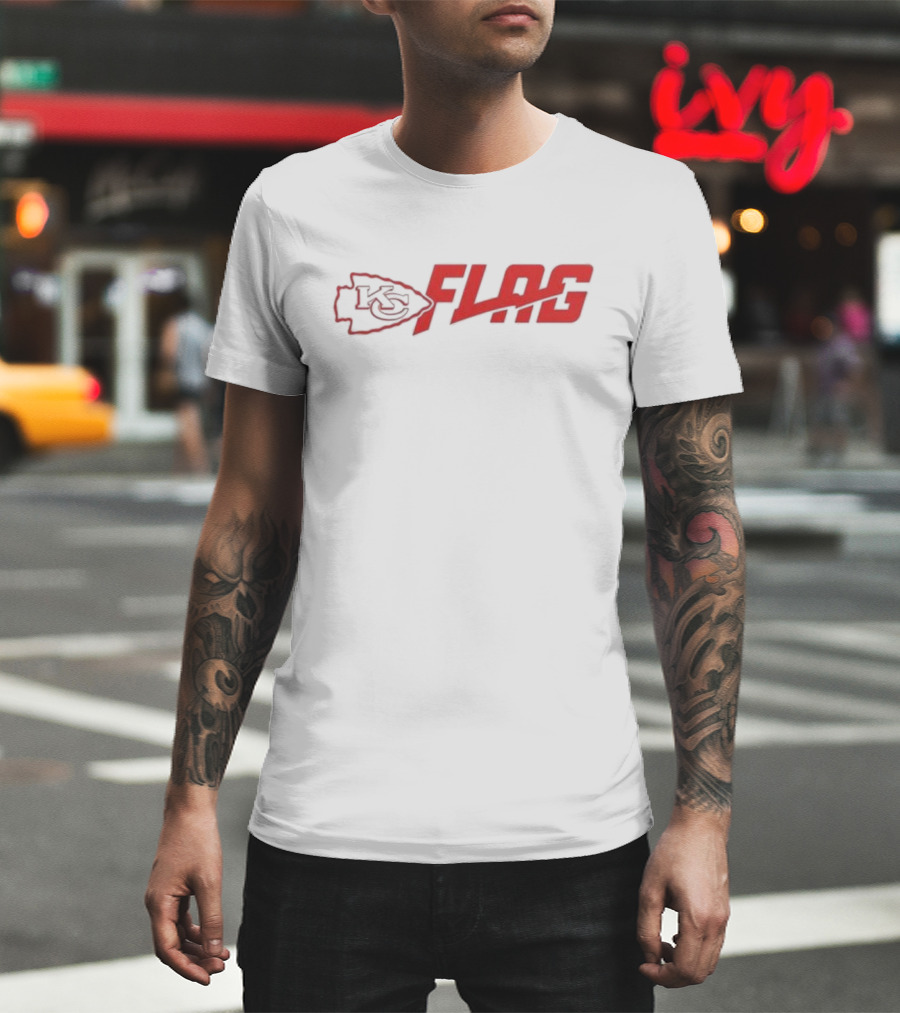 Kansas City Chiefs Flag T-Shirt