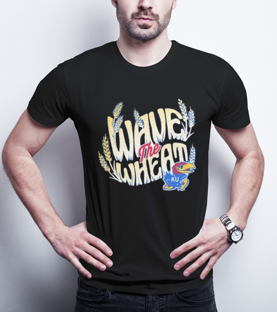 KU Jayhawks Wave The Wheat T-Shirt
