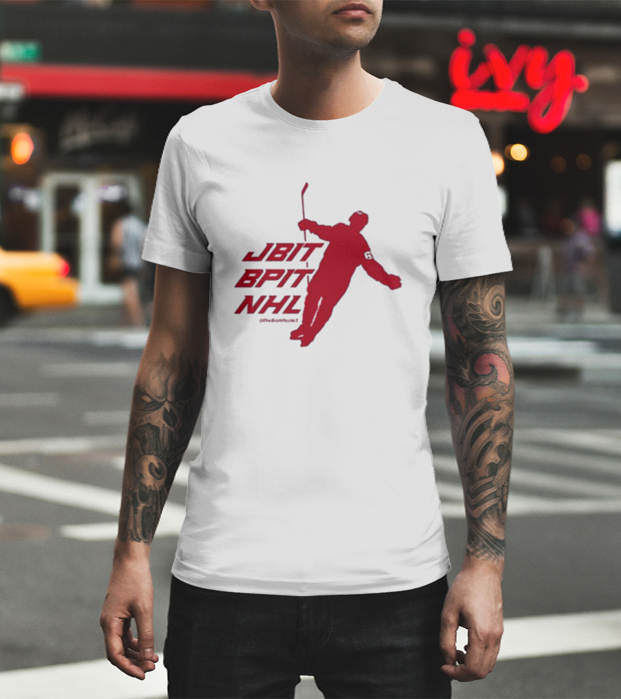 Jesper Bratt JBIT BPIT NHL Hockey Silhouette 65 T-Shirt