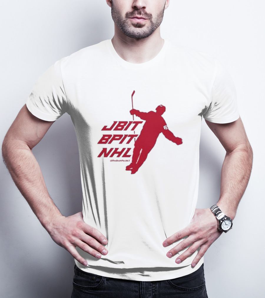 Jesper Bratt JBIT BPIT NHL Hockey Silhouette 65 T-Shirt