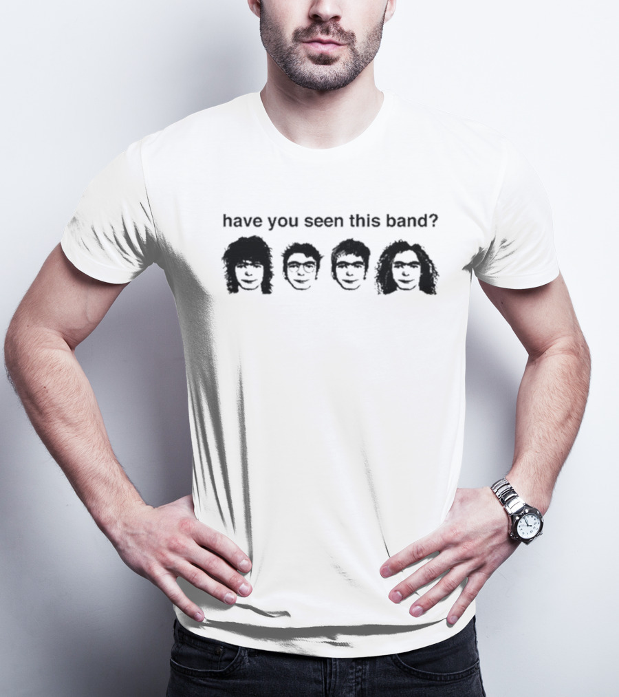 Liily Have You Seen This Band Sketch Faces T-Shirt