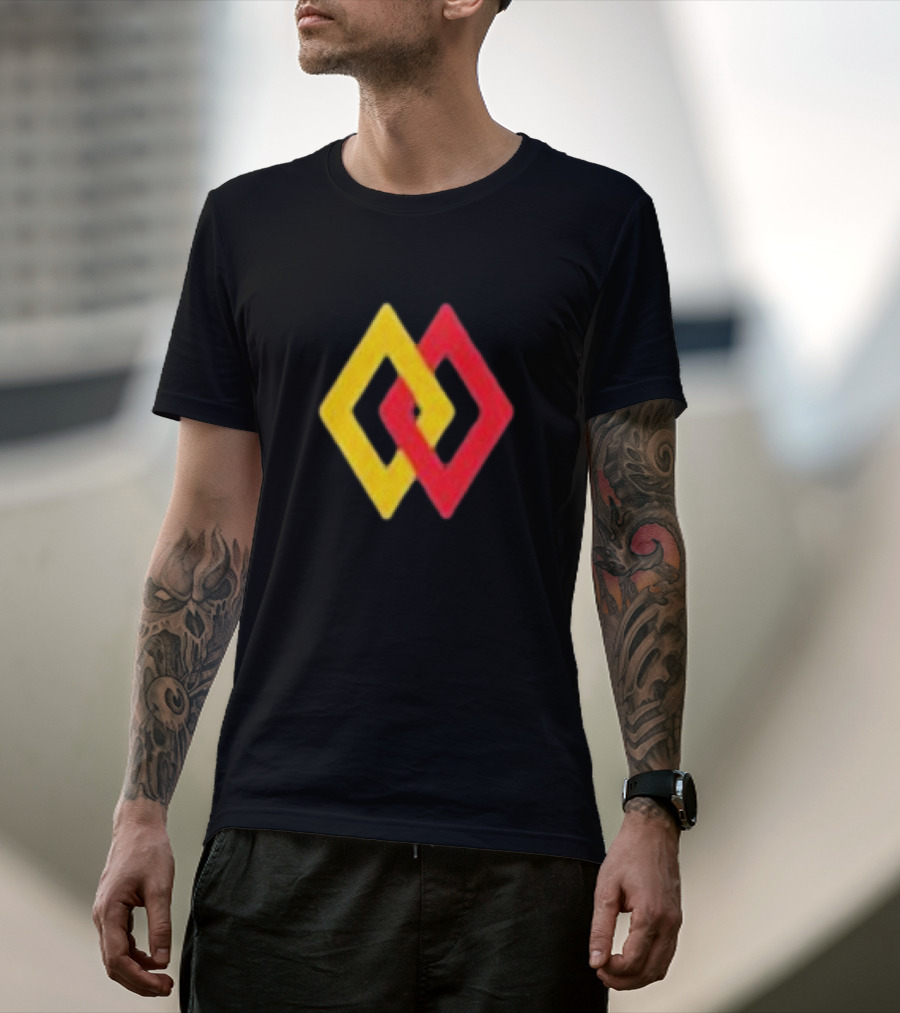 I Hope That She’s Real Interlocking Diamond Shapes T-Shirt