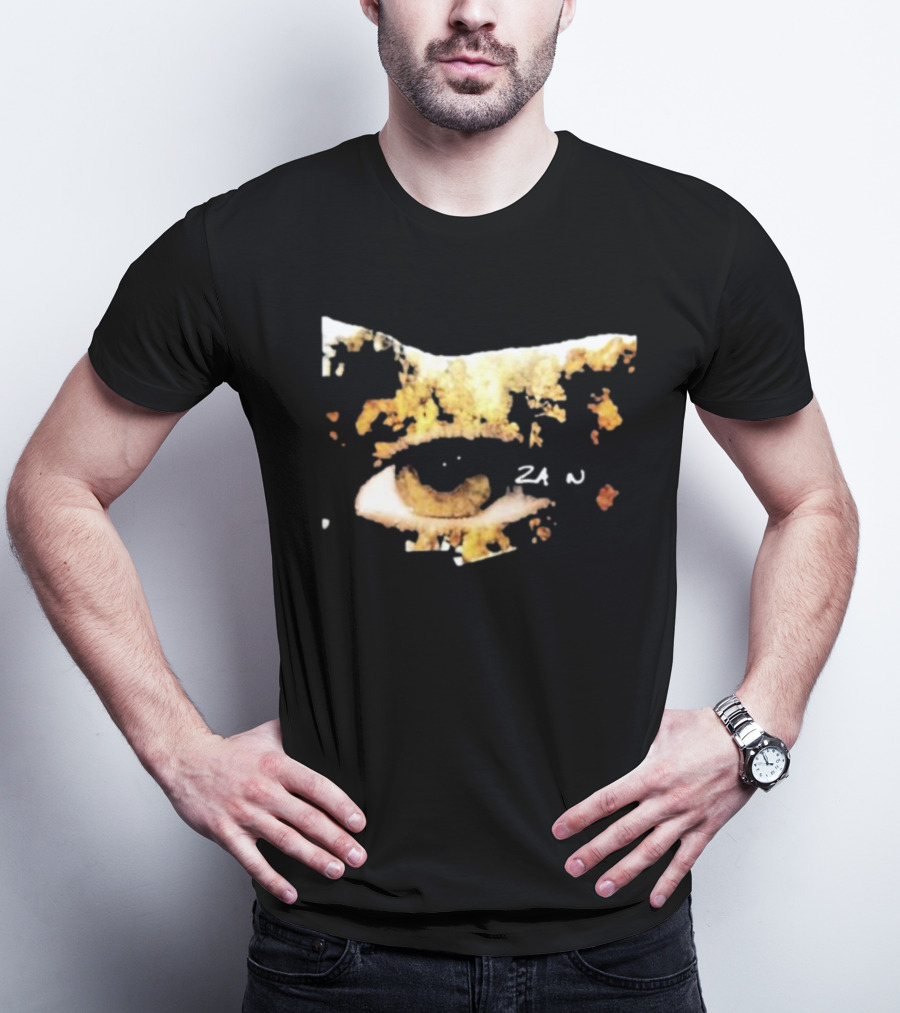 Inzayn What I Am Eye Graphic With Zayn Text T-Shirt
