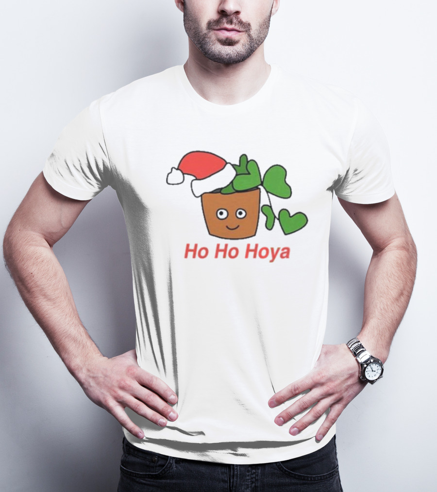 Ho Ho Hoya Santa Hat Hoya Plant Community T-Shirt