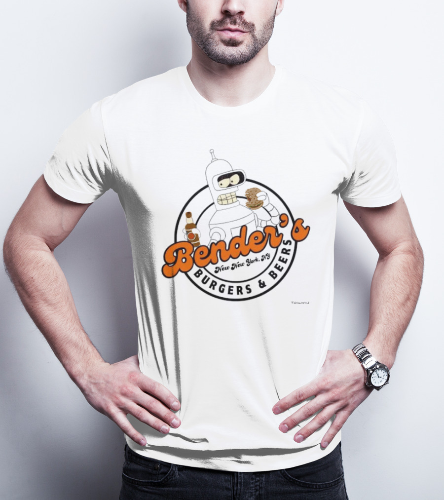 Bender’s Burgers And Beers New New York NY T-Shirt