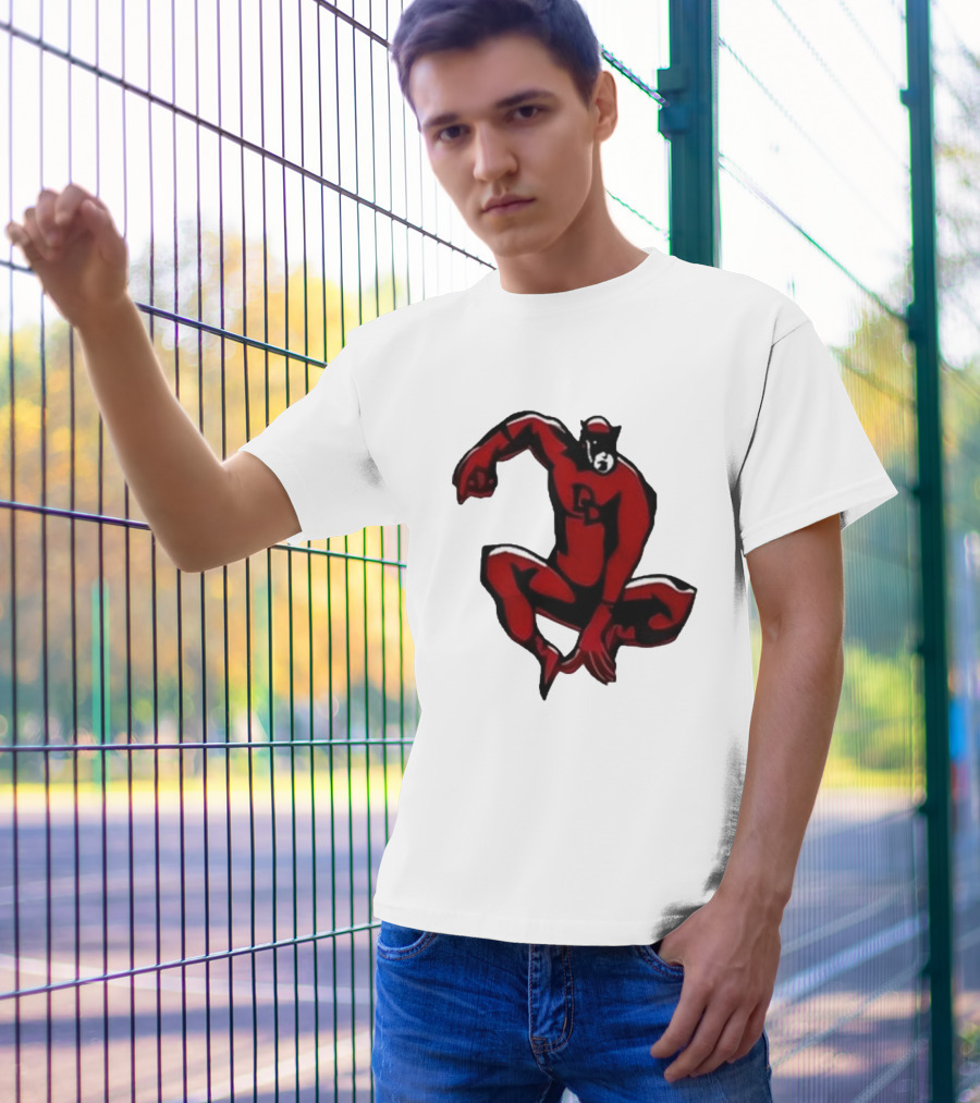 Charlie Cox Daredevil Red Suit Classic Marvel Hero T-Shirt