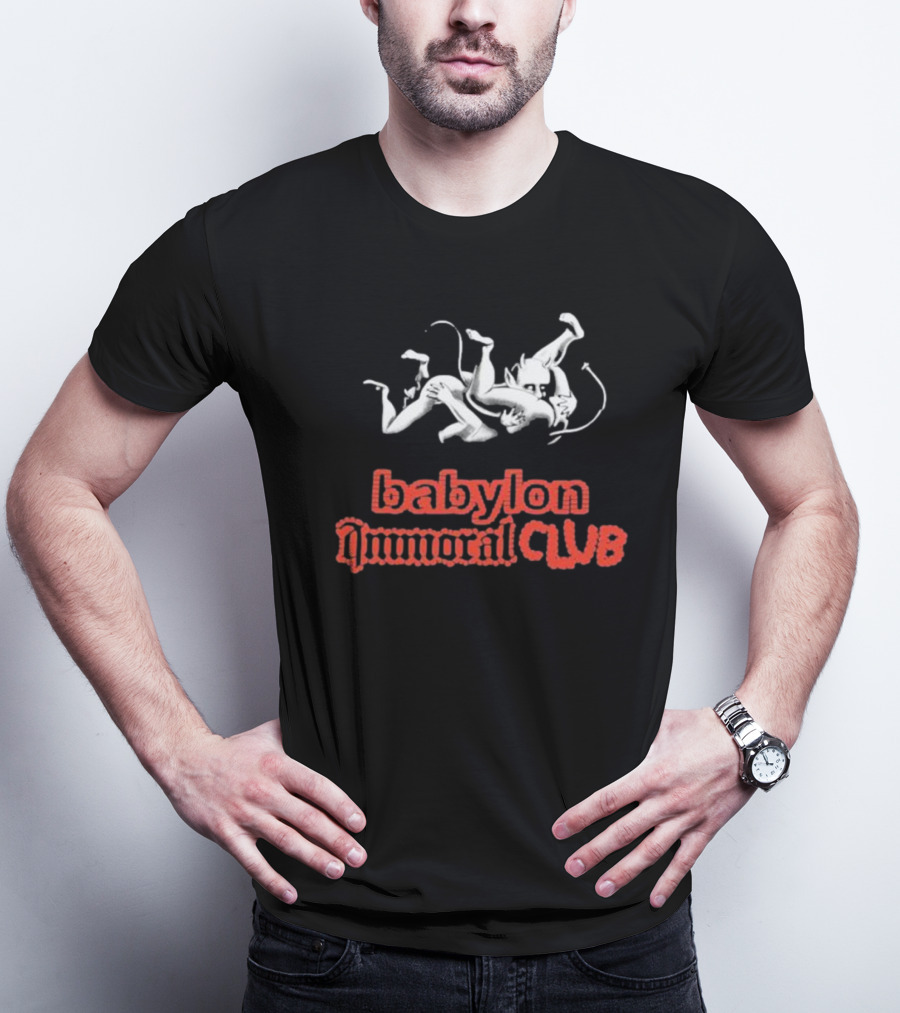 Babylon Immoral Club Devilish Figures T-Shirt