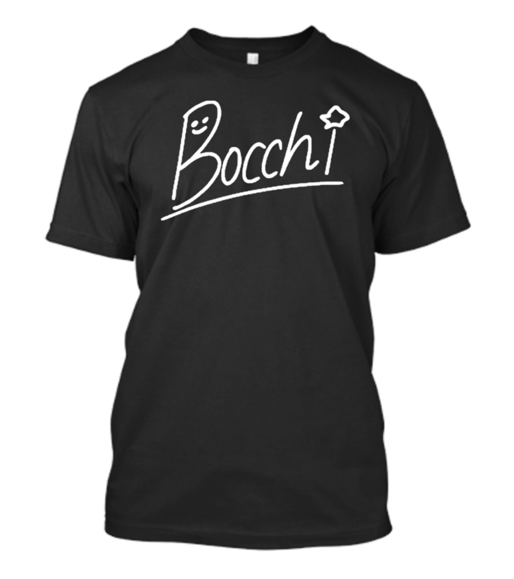 Bocchi Kuro VShojo Star Emoji T-Shirt
