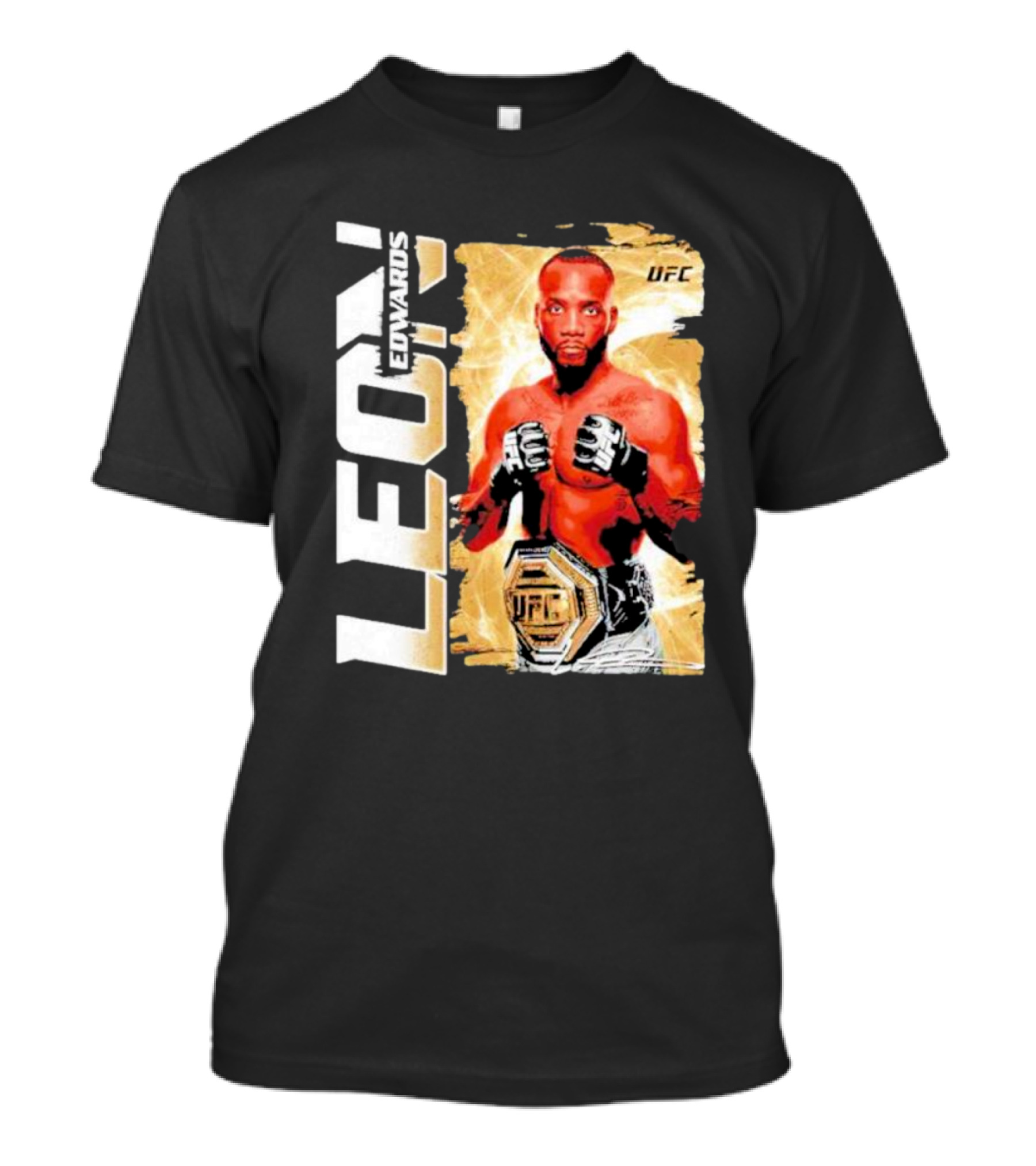 LEON EDWARDS UFC Champion Pose T-Shirt