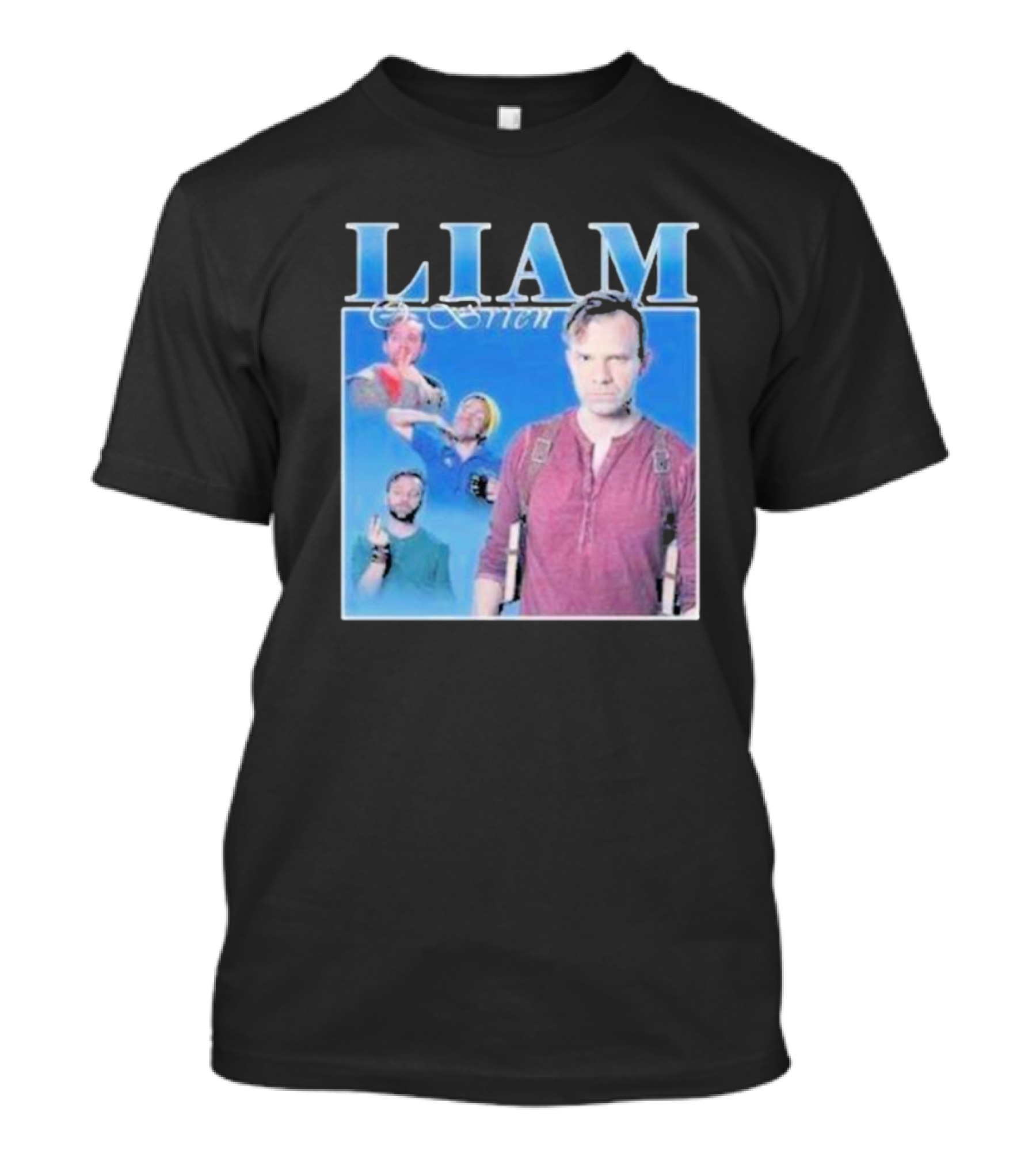 Liam Obrien Critical Role TV Show Character Montage T-Shirt