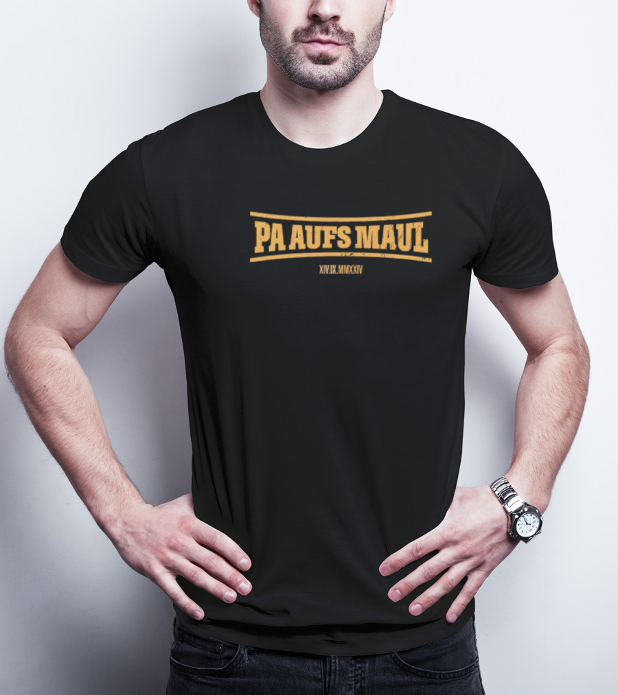 Stefan Raab Pa Aufs Maul XIV.IX.MMXXIV T-Shirt