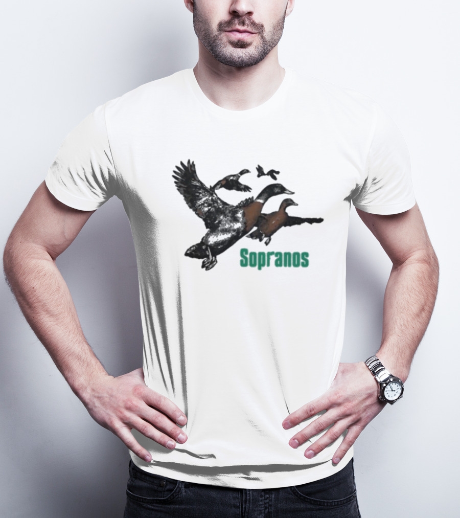 Sopranos Flying Duck Icons T-Shirt