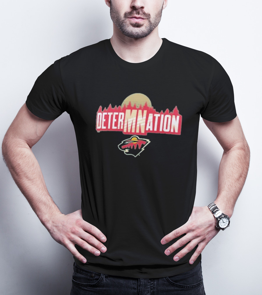DeterminMNation Minnesota Wild Local T-Shirt