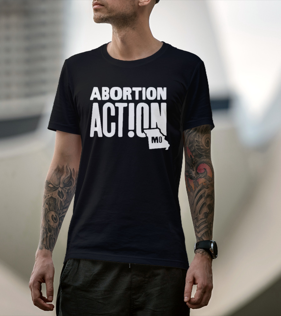 Missouri Abortion Action MO Icon Bold Protest T-Shirt