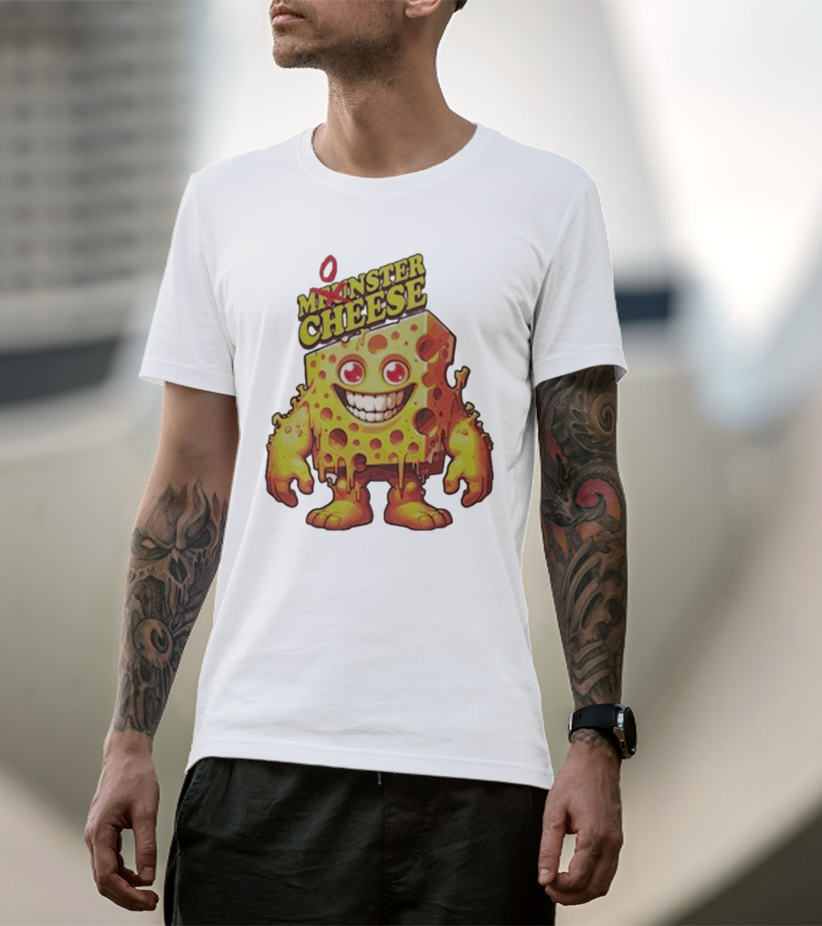 Munster Cheese Monster Smile T-Shirt