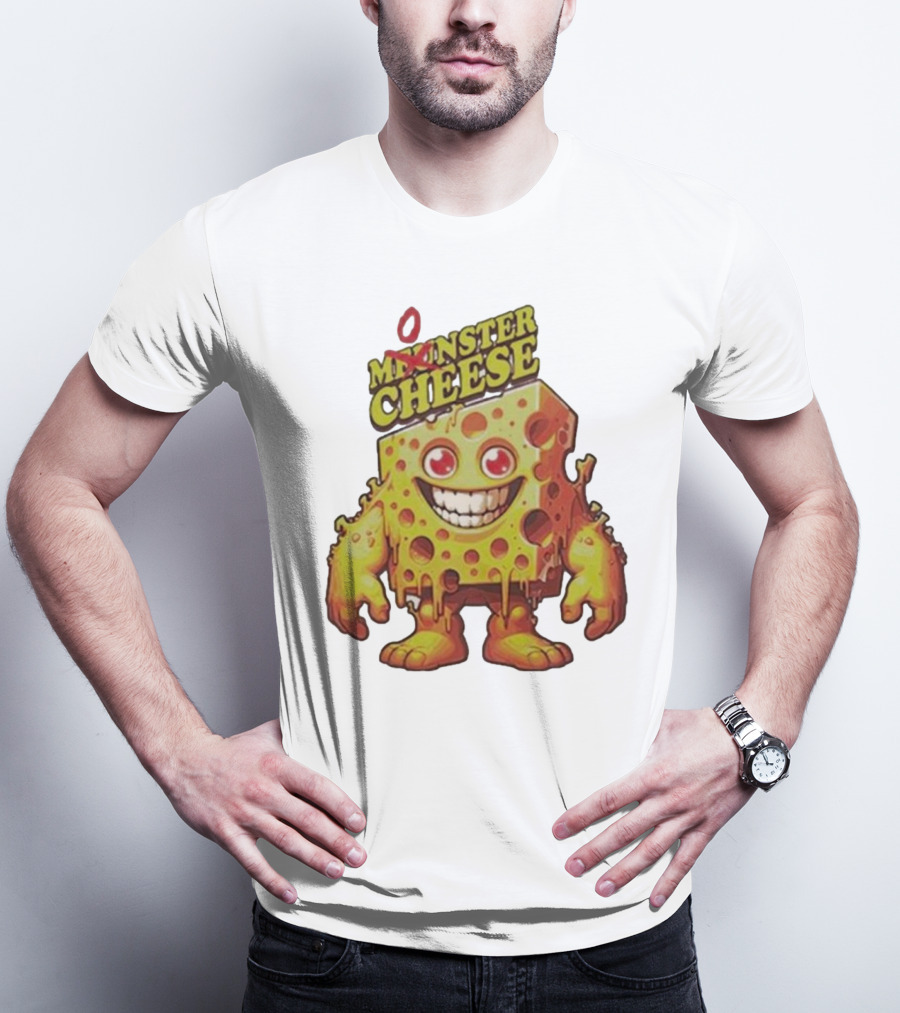 Munster Cheese Monster Smile T-Shirt
