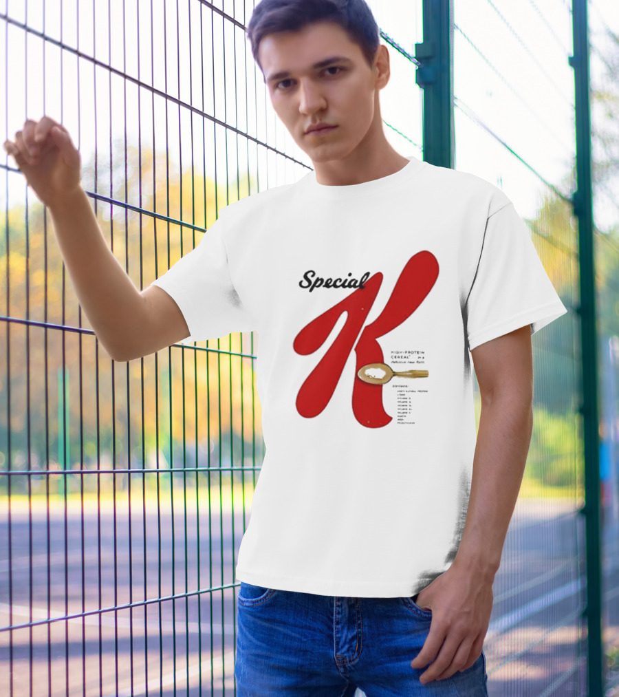 Special K High Protein Cereal Ketapoloclub Spoon T-Shirt