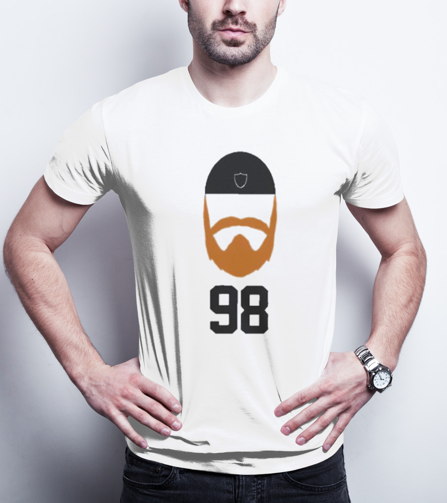 Klever Madd Maxx 98 Beard Orange Shield T-Shirt