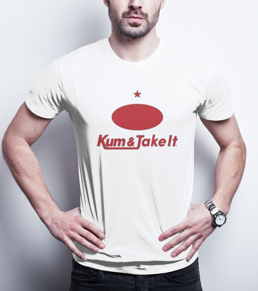 Kum And Take It Red Oval Star T-Shirt