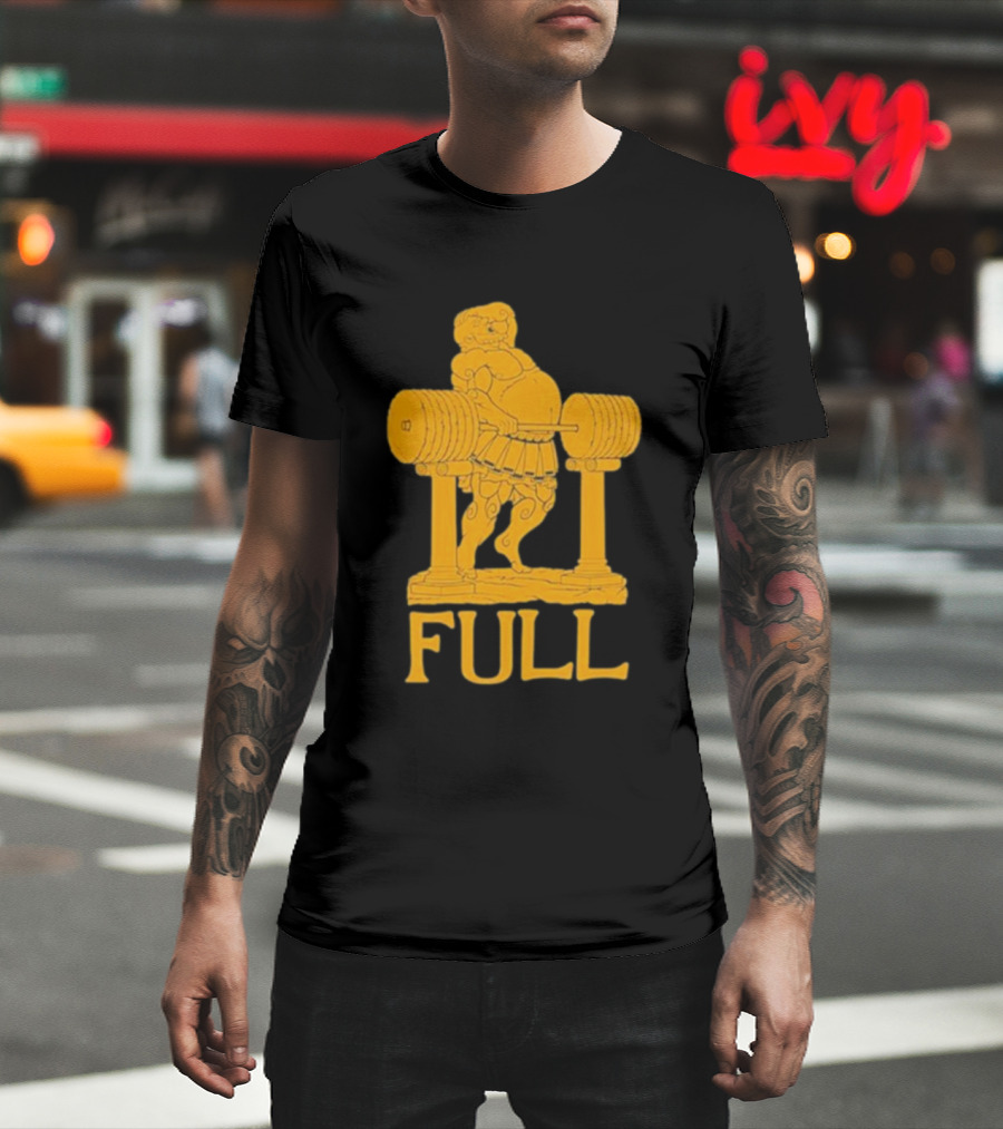 Kyriakos Kapakoulak Hercules Weightlifting Full T-Shirt