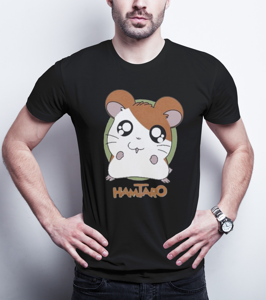 Mamono World Hamtaro Goataro Cute Hamster Friend T-Shirt