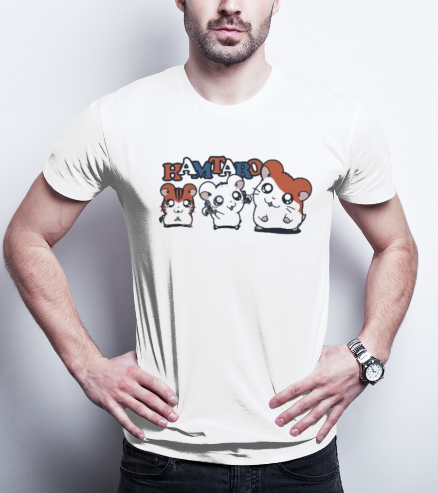 Mamono World Hamtaro Character Trio Pimpin' T-Shirt