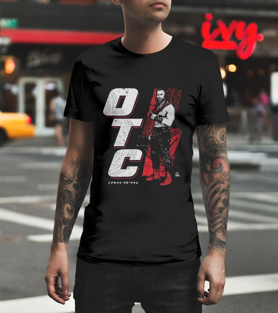OTC Roman Reigns WWE Signature T-Shirt