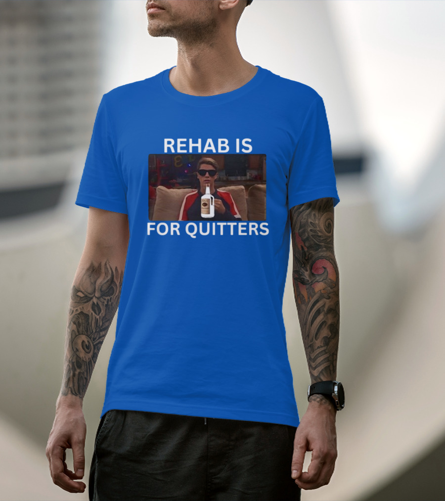 Unethical Threads Store Rehab Is For Quitters Henry Danger Meme T-Shirt