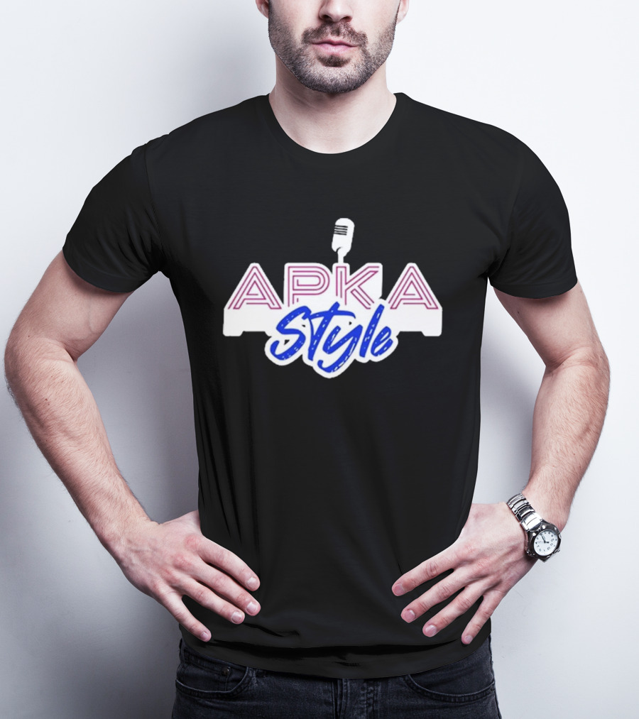 Apka Style Microphone Angaar Round T-Shirt