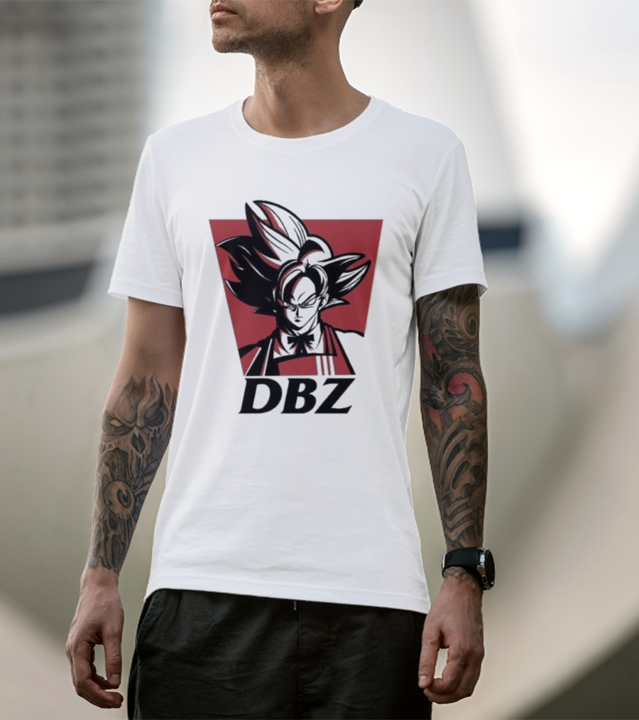DBZ Kakarot Fried Chicken KFC Fusion T-Shirt