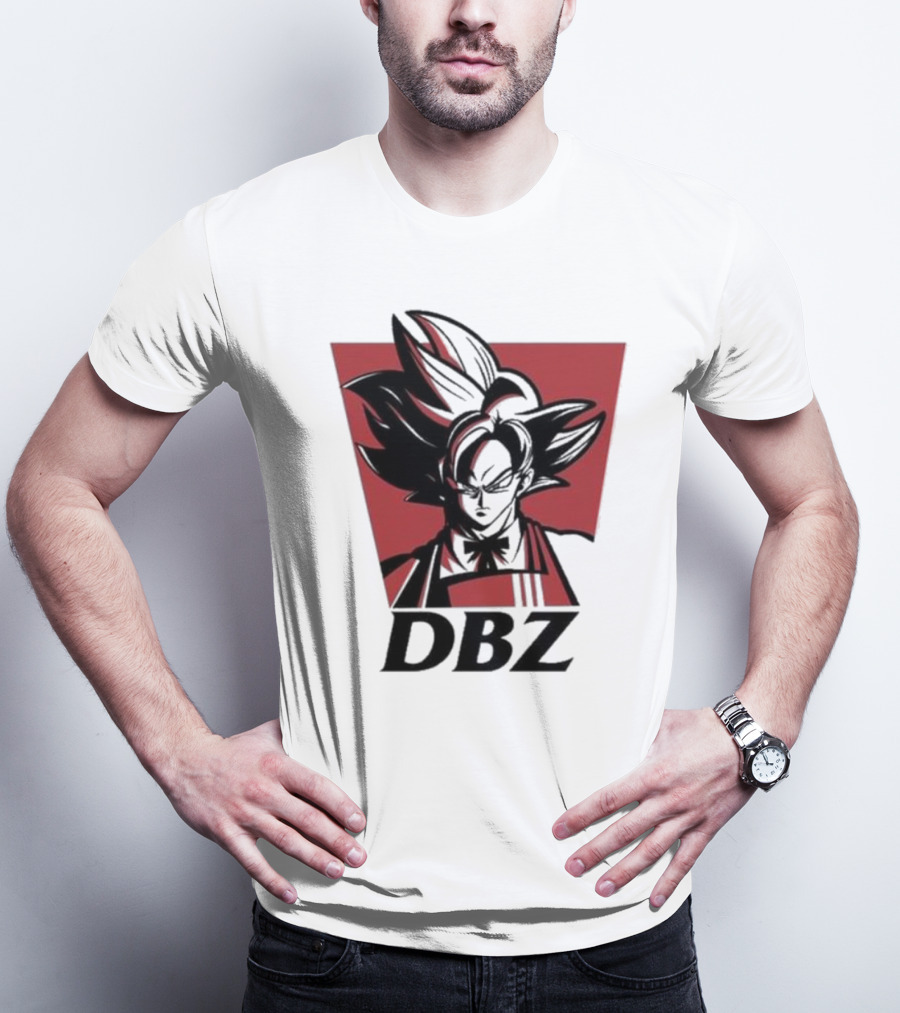 DBZ Kakarot Fried Chicken KFC Fusion T-Shirt