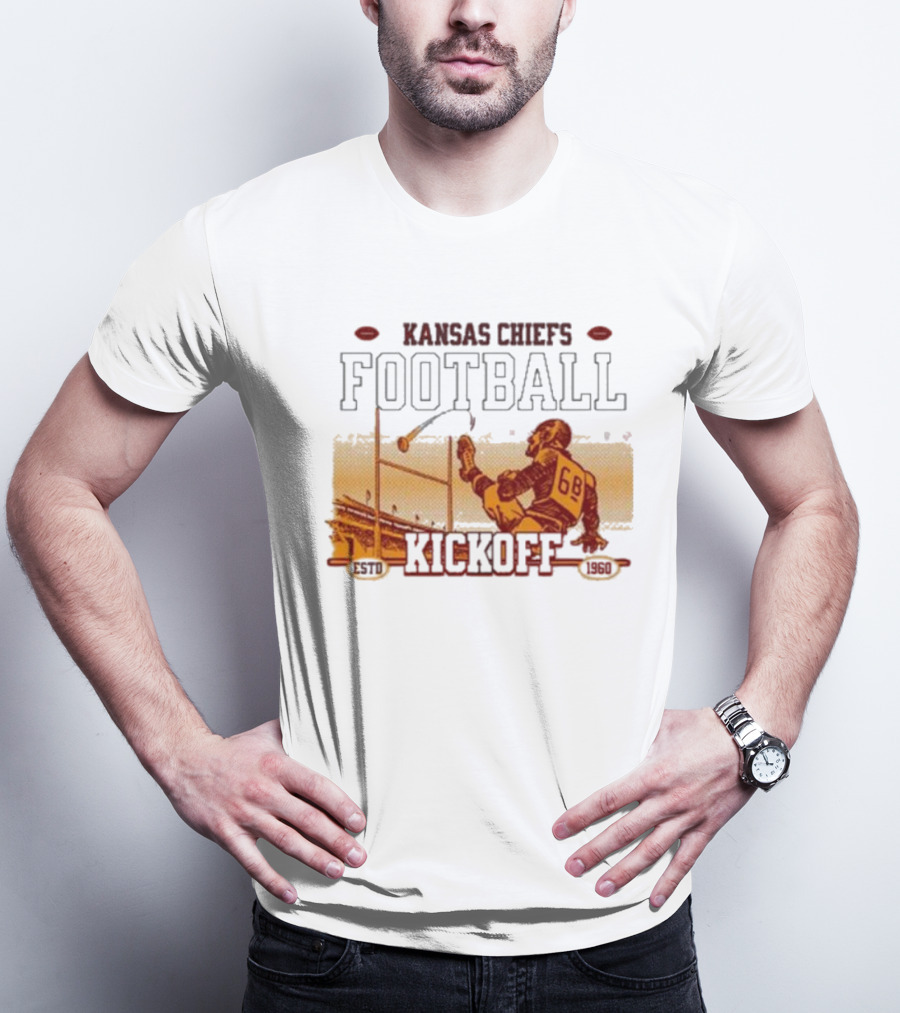 Kansas Chiefs Football Kickoff Vintage T-Shirt