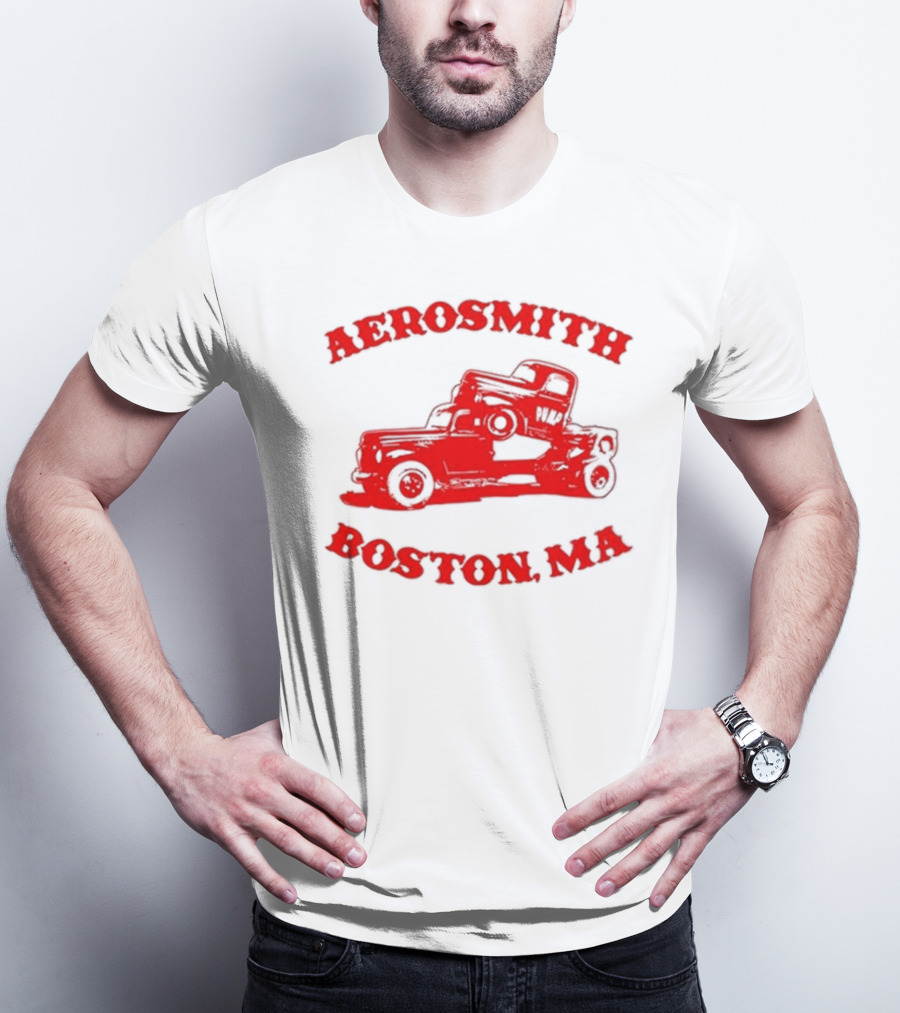Aerosmith Boston MA Pump T-Shirt