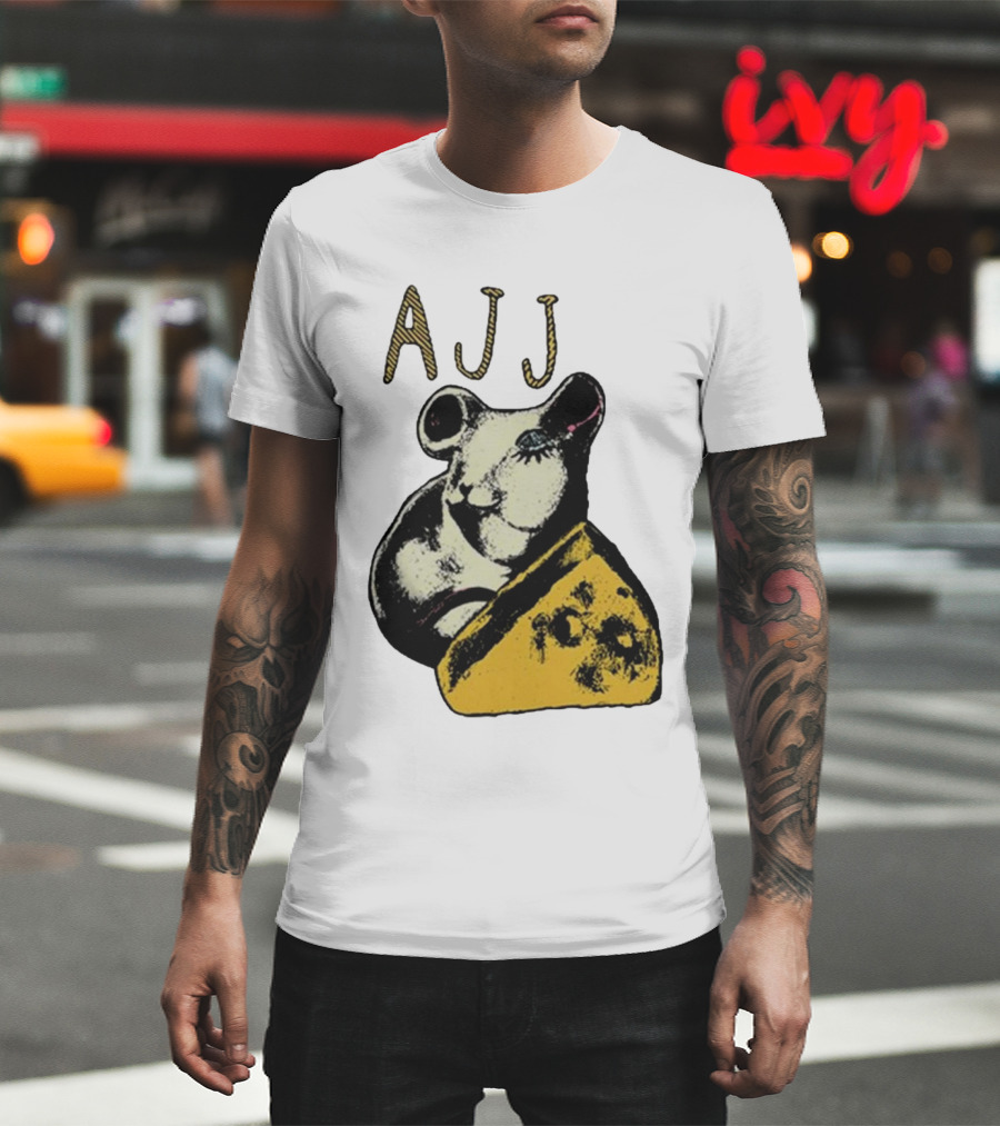 AJJ The Mouse With Cheese T-Shirt