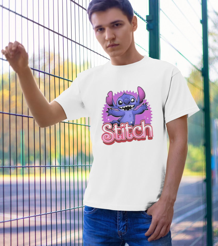 Stitch Alien Experiment 22 Fun Purple T-Shirt