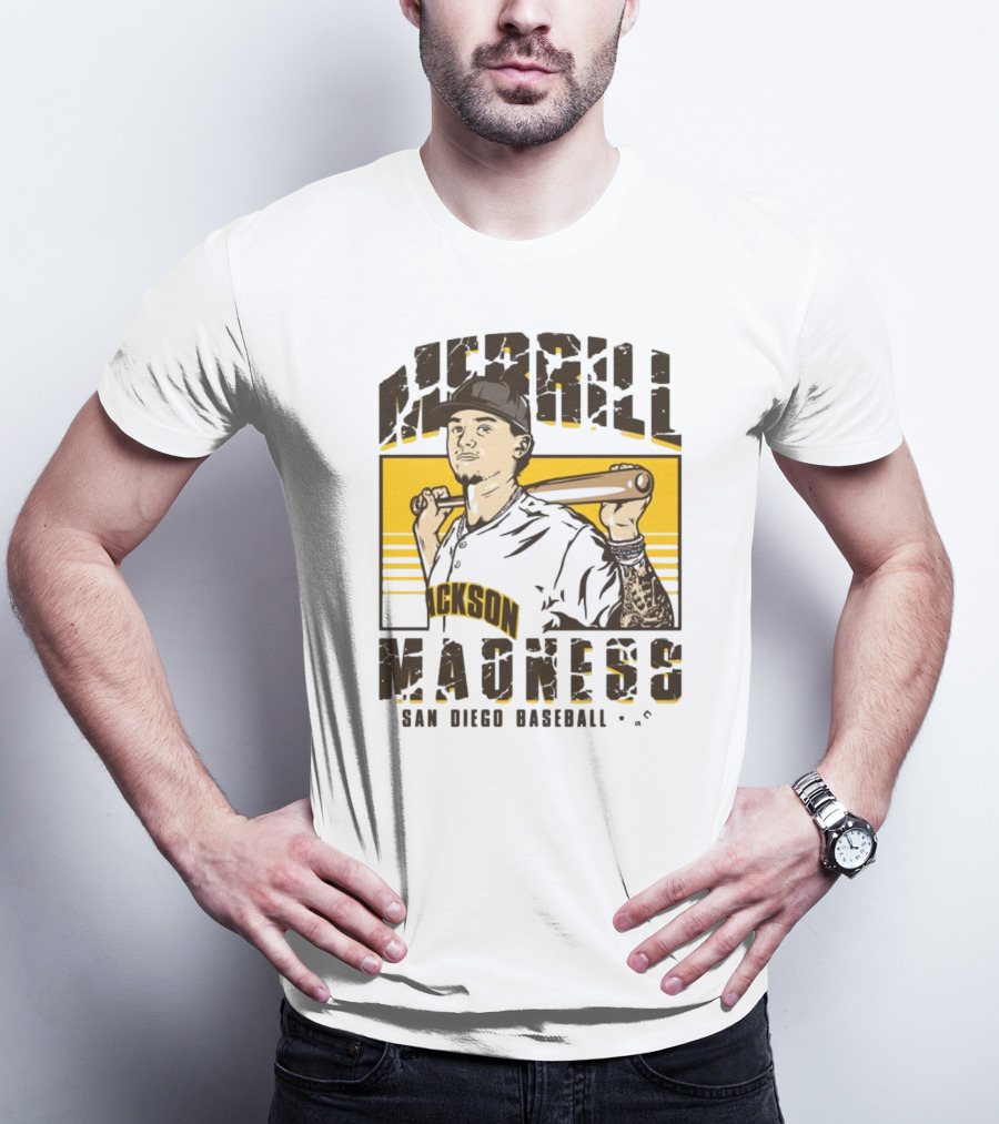 Jackson Merrill Madness San Diego Baseball T-Shirt