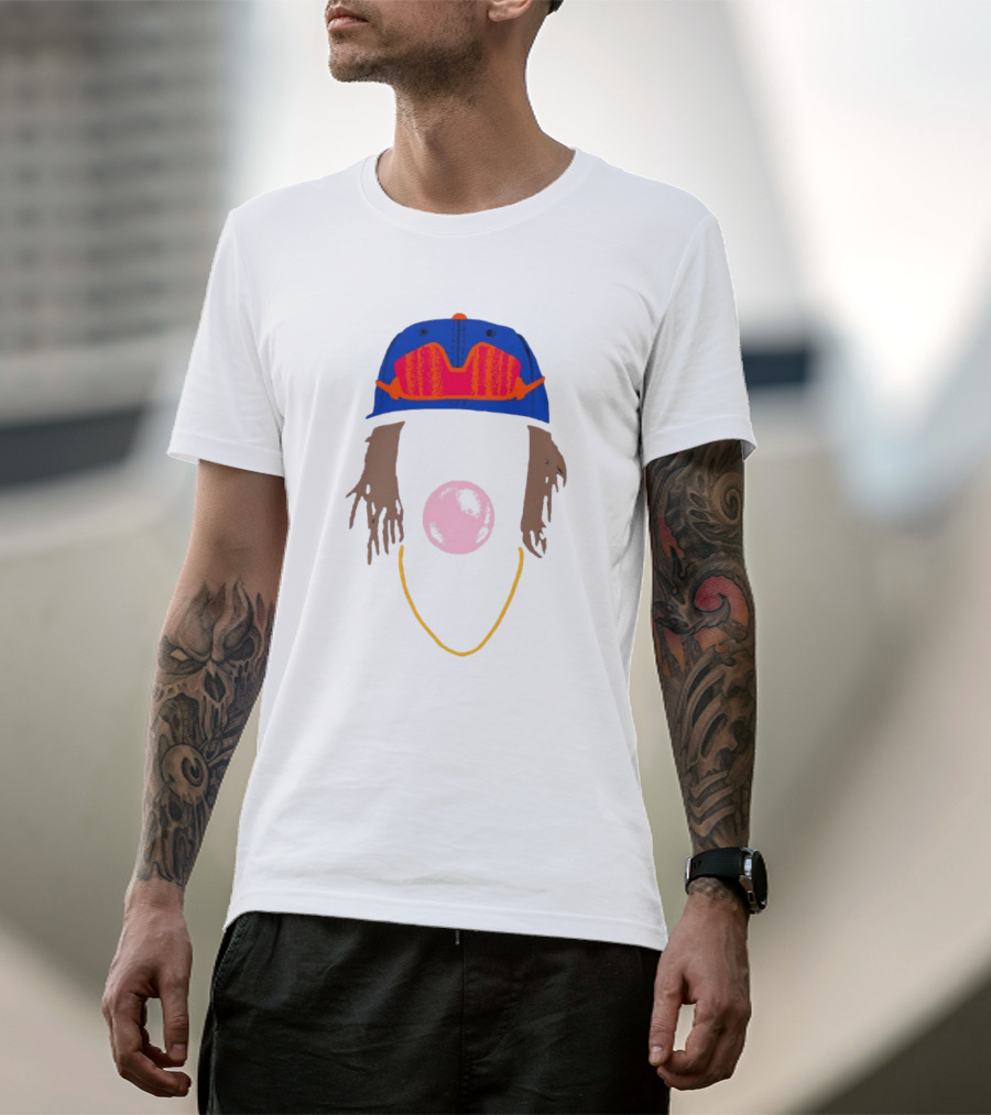 NY LA We Gotta Believe Styling With Cap And Bubblegum T-Shirt
