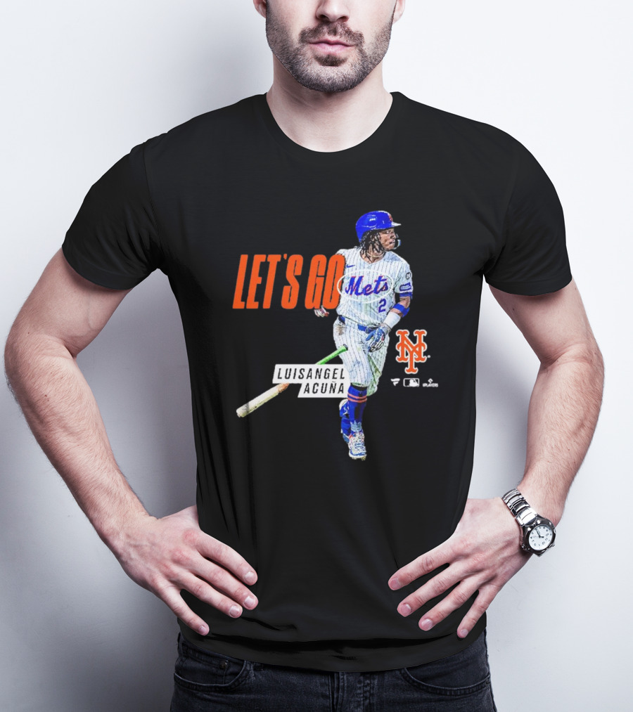 Let's Go Mets Luisangel Acuña First Home Run T-Shirt