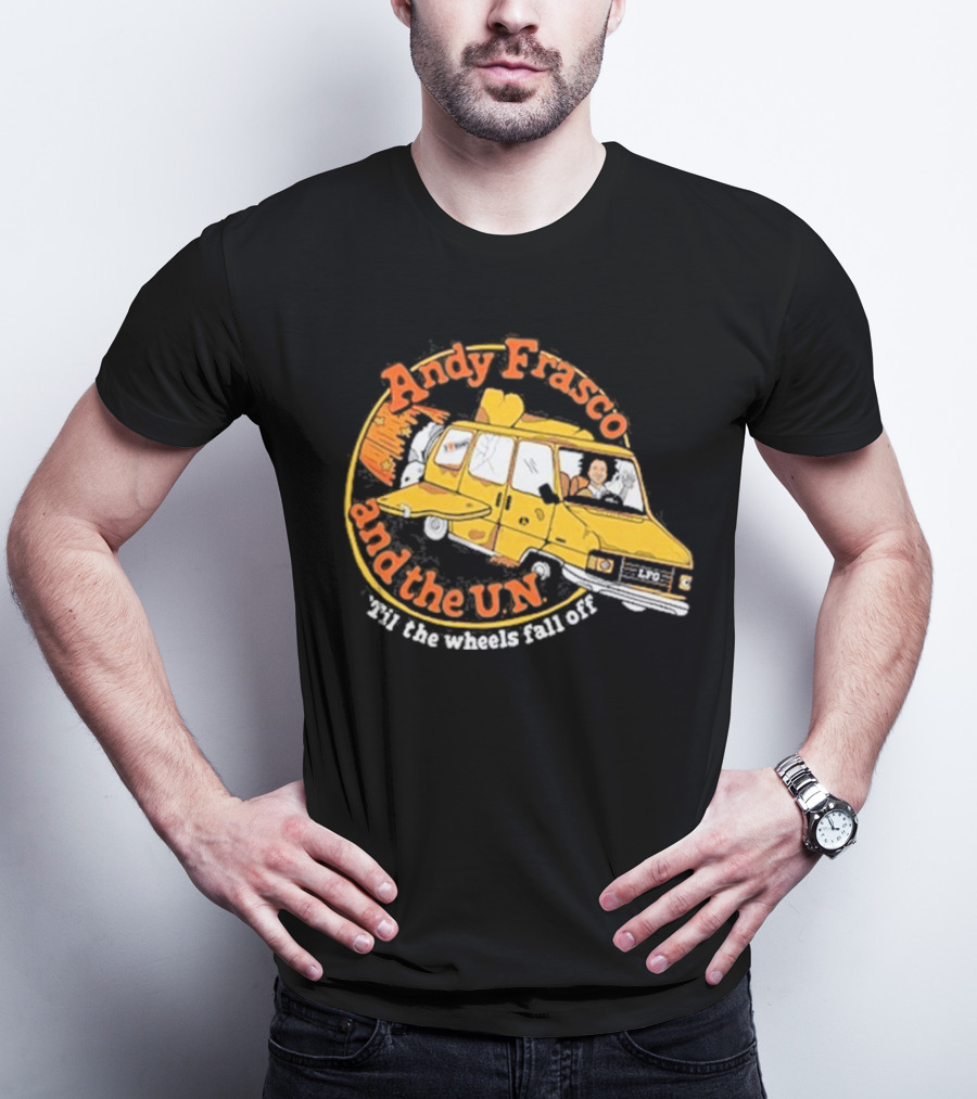 Andy Frasco And The U.N. 'Til The Wheels Fall Off Yellow Van Adventure T-Shirt