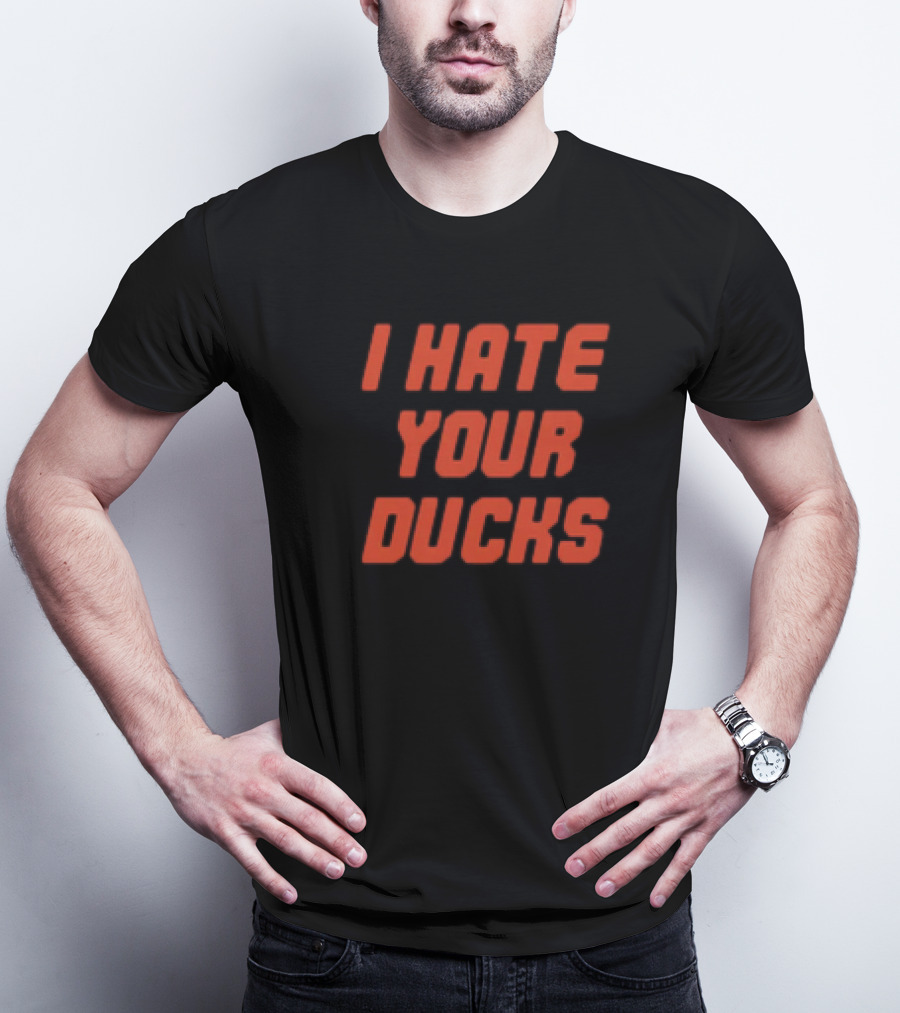 Beavers Troll I Hate Your Ducks T-Shirt