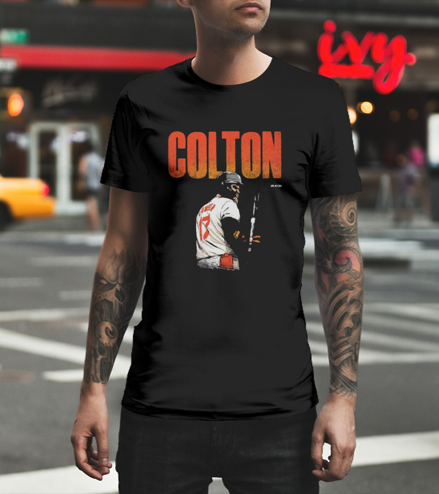 Colton Cowser Player 17 Baltimore Orioles MLB T-Shirt