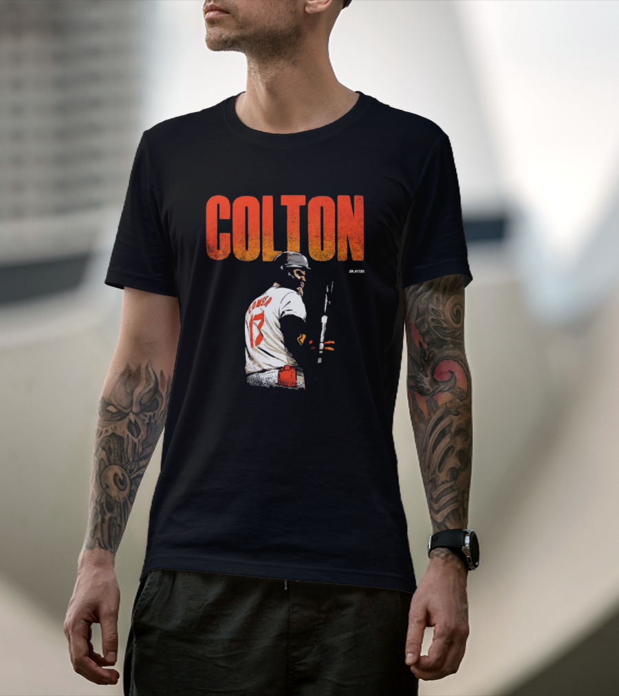 Colton Cowser Player 17 Baltimore Orioles MLB T-Shirt