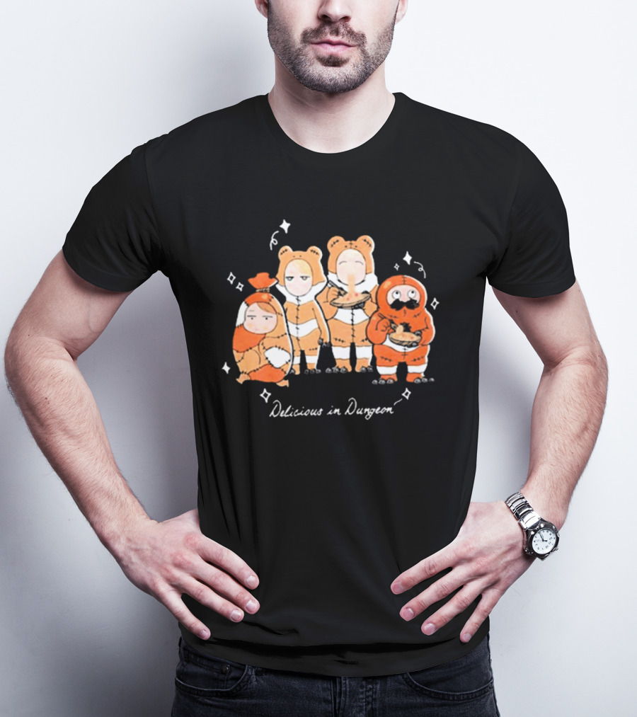 Delicious In Dungeon Characters In Cute Animal Suits T-Shirt