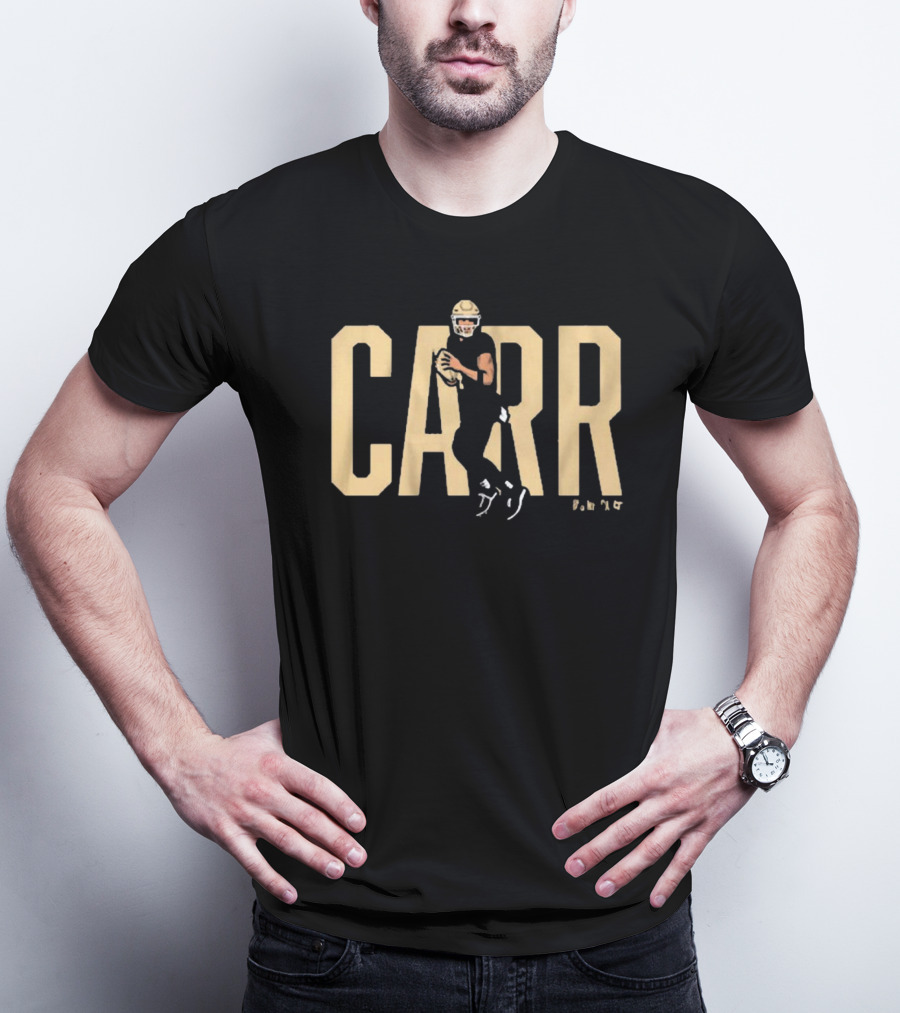 Derek Carr New Orleans Saints NFL DC-4 Quarterback Carr T-Shirt