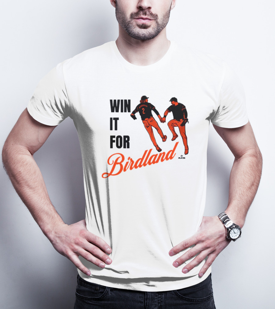 Gunnar Henderson And Anthony Santander Win It For Birdland Baltimore Orioles MLB T-Shirt