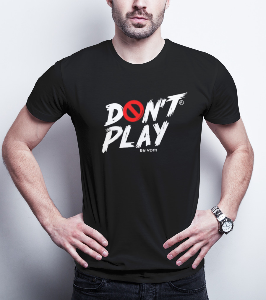 DON'T Symbol Red Circle Slash By VDM T-Shirt