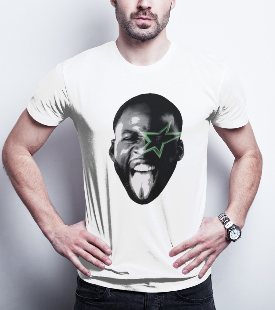 Money 23 Green Star Face T-Shirt