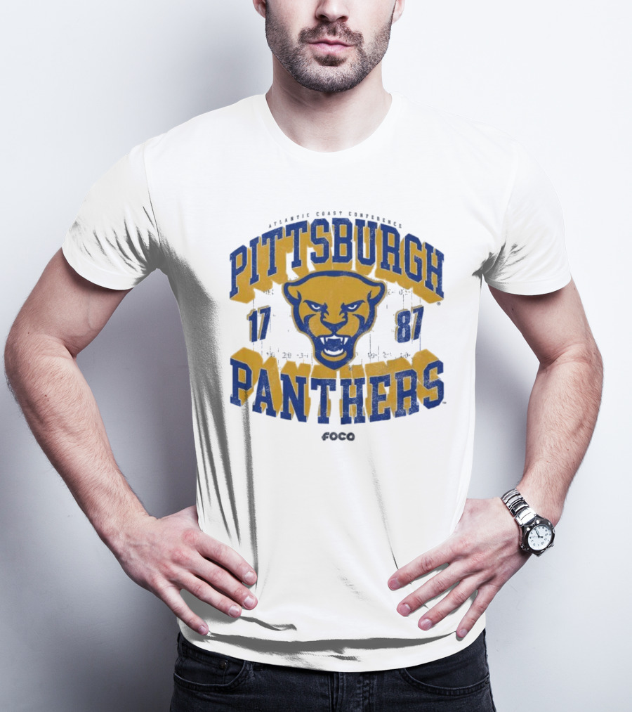 Pittsburgh Panthers 1787 Vintage Atlantic Coast Conference T-Shirt